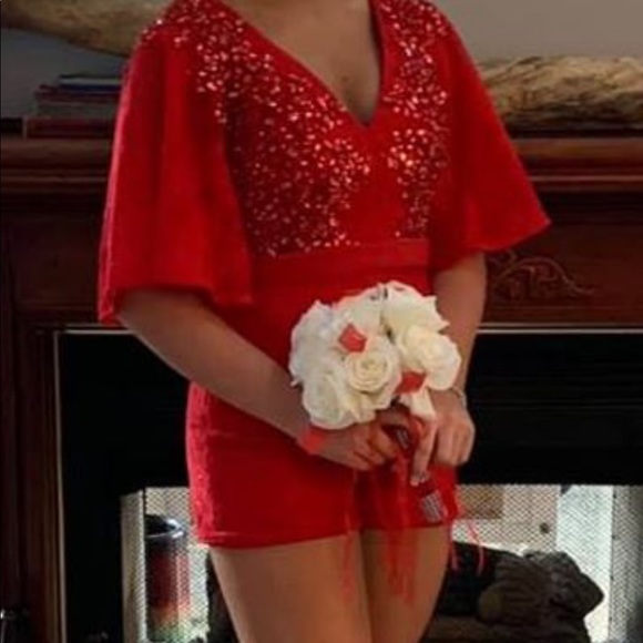 Rachel Allan | Dresses | Rachel Allan Formal Romper Size 6 | Poshmark